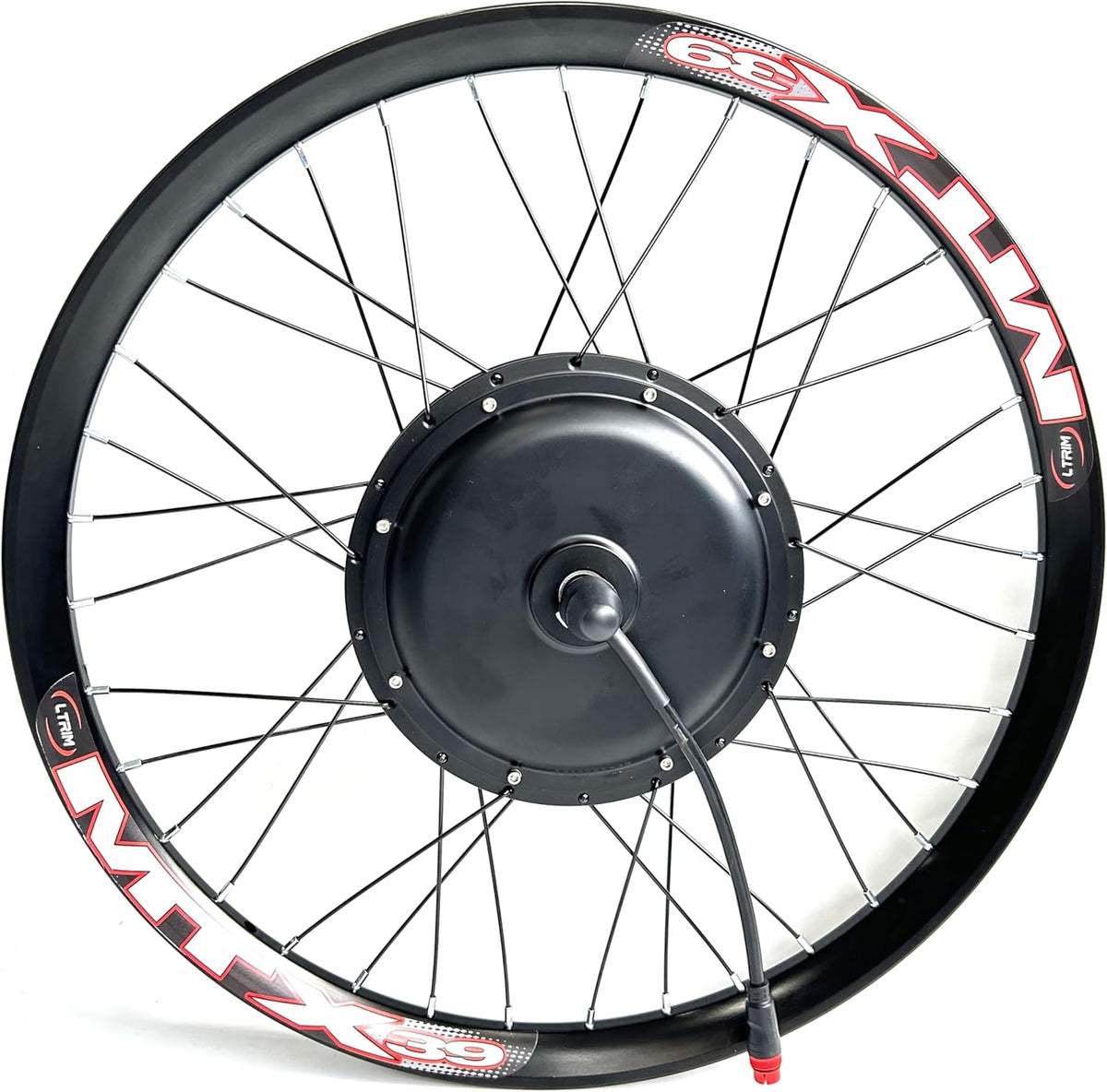 48V2000W Electric Bike Front Hub Motor Kit 26inch with TFT Color Displ ...